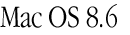 アップル - サポート - Mac OS 8.6